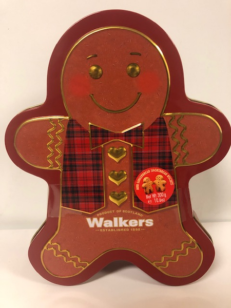 Scottish Walkers Shortbread Tin Gingerbread Man – Taylor's Croft
