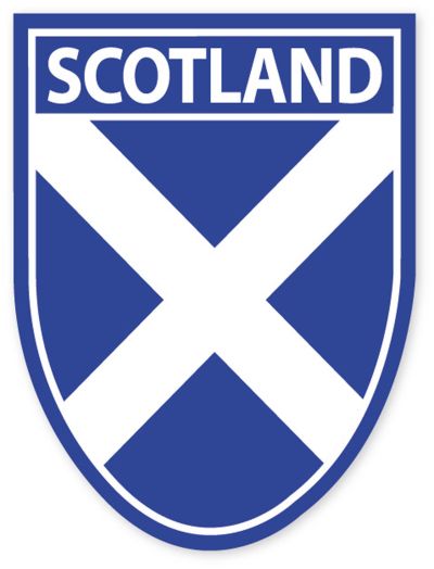 Scotland Saltire Sticker – Taylor's Croft