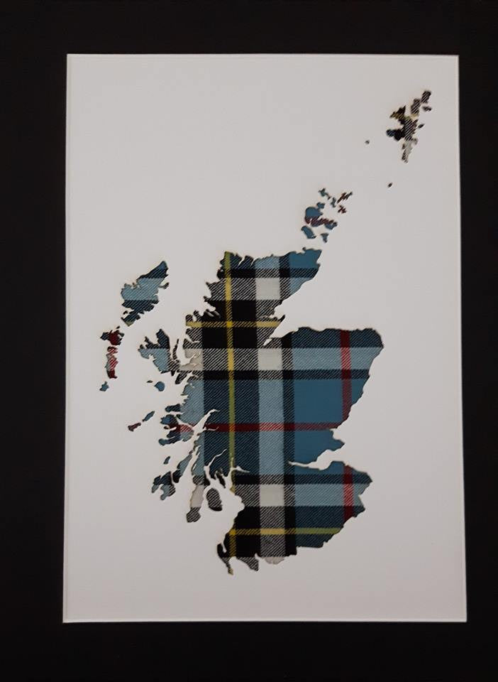 Scotland Map by Brave Art Gifts | Scottish Art | Taylor's Croft