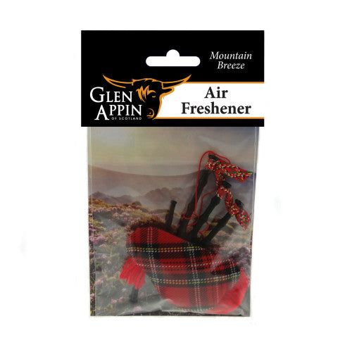 Tartan Bagpipe Air Freshener – Taylor's Croft